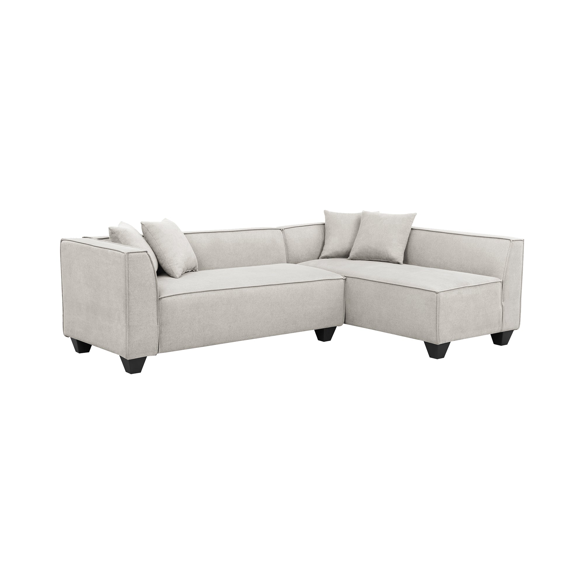 Phoenix Cashmere 2-Piece Sectional – Legends Home